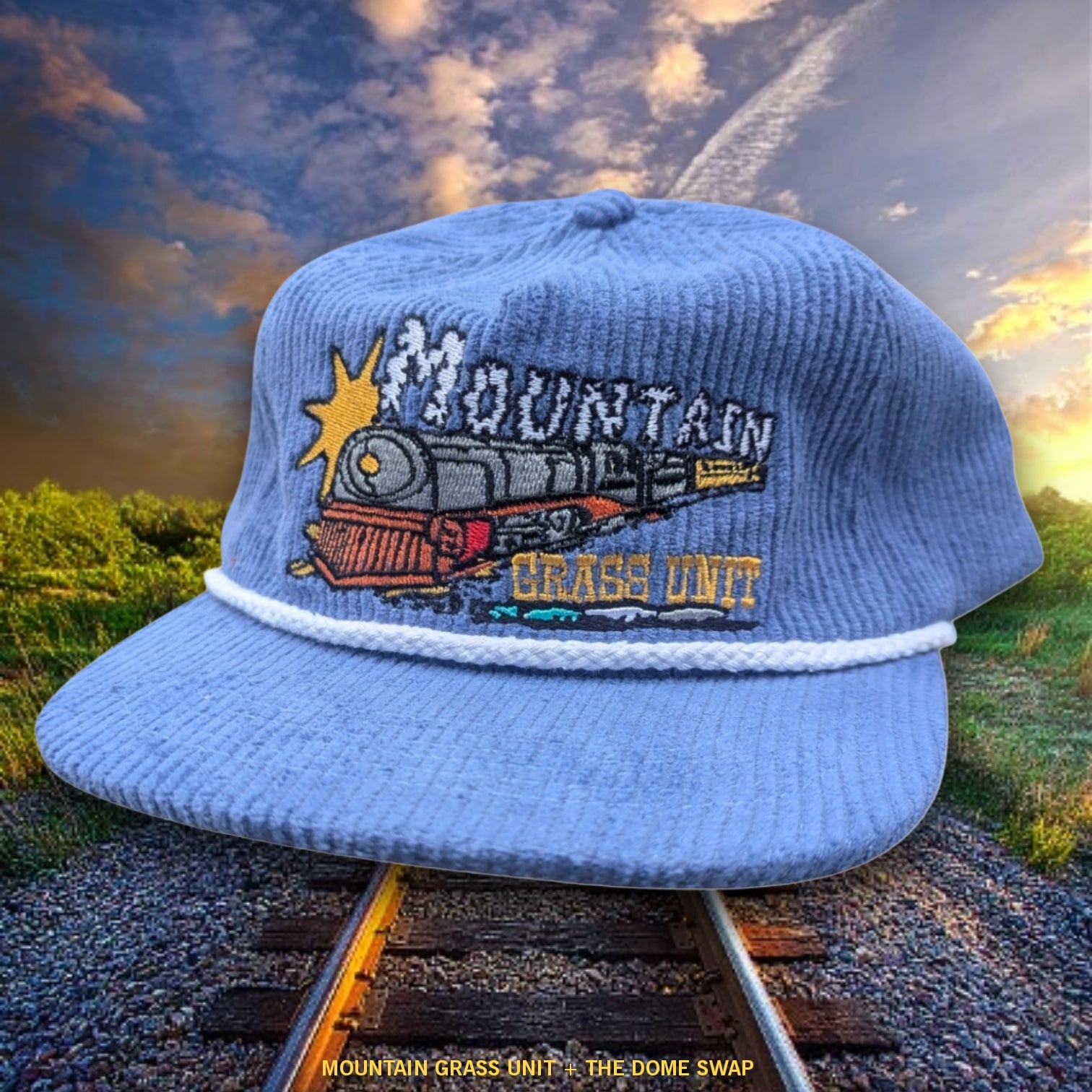 Mountain Grass Unit Train Hat – thedomeswap
